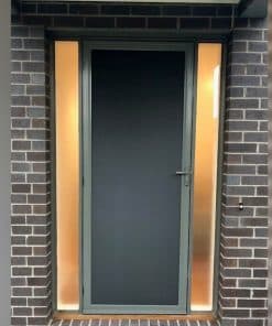 Security One-Way Mesh Door Hinged/Sliding Custom Size Available - Security screen, flyscreen ...